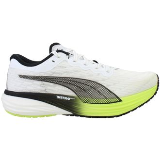 Puma Deviate Nitro 2 Damen Wei&szlig;e Laufschuhe