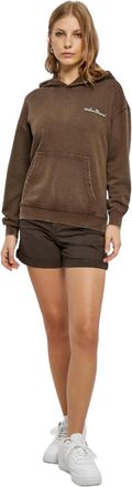 Urban Classics Kapuzenpullover Logo f&uuml;r Damen (Braun)