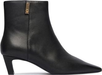 Tommy Hilfiger Stiefeletten Th Square Toe Kitten Bootie FW0FW08768 Schwarz