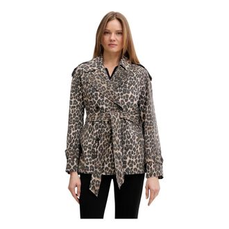 DKNY Kurzer Trenchcoat - - Coats - Damen - Mehrfarbig - S