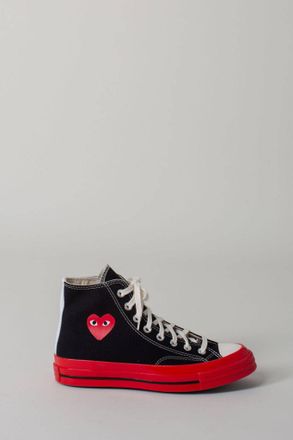 CONVERSE X COMME DES GARCONS Converse CDG Play High Red Sole