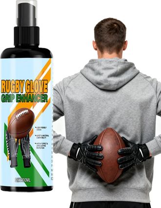 Generic Fußballhandschuh-Griffspray - 100 Ml Anti-Rutsch-Formel, Anhaltende Traktion, Schnell Trocknender Kleber, Wetterbeständiger Verstärker | Klebriges Spo