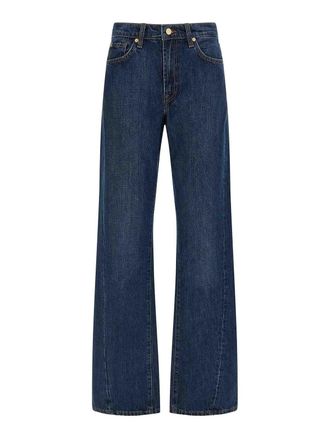 7 For All Mankind Jean Bootcut - Bleu