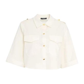 Marciano Camicia Pat - - Blouses & Shirts - Damen - Wei&szlig; - L