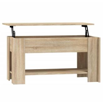 vidaXL Couchtisch Sonoma-Eiche 101x49x52 cm Holzwerkstoff - Vidaxl