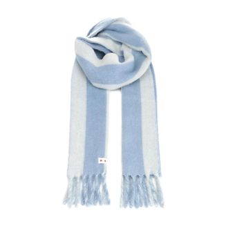 Marni Stilvolle Winter Schal Kollektion - - Accessories - Damen - Blau - ONE SIZE