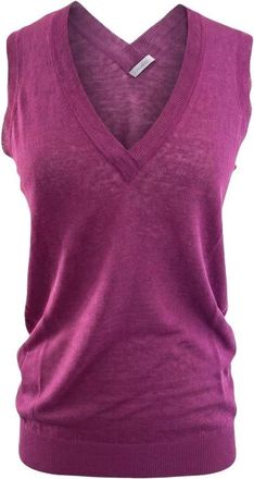 Malo D&eacute;bardeur long - Femme - Pulls - Violet - Taille: 38 FR