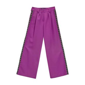 Just Cavalli Pantalone Hooks - - Trousers - Damen - Lila - L