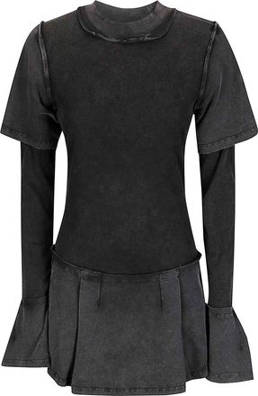 Charlotte Knowles Kurzes Kleid - Schwarz