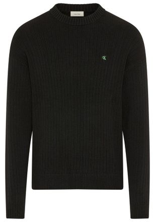 Calvin Klein Jeans Strickpullover Rundhalsausschnitt, Regular Fit