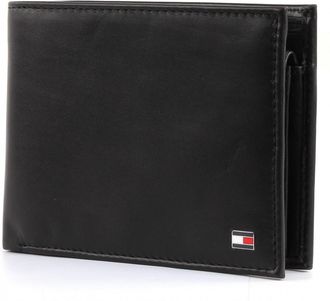 Tommy Hilfiger Geldb&ouml;rse Eton Wallet Black schwarz
