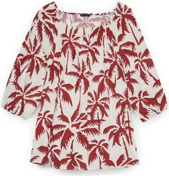 Fiorella Rubino Damen, Blusen & Hemden, Wei&szlig;, 6XLGr&ouml;&szlig;e