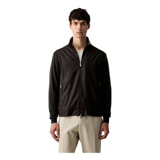 Paul & Shark Blouson en Laine Hybride - Homme - Vestes - Brun - Taille: M