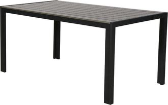 ebuy24 Ebuy24 - Cirl Gartentisch, 150 cm schwarz/grau