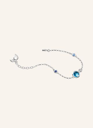 Tamara Comolli Tamara Comolli Armband Bracelet Bouton Mini Chain Ocean - Small/Medium 18k Wei&szlig;gold silber