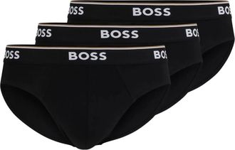 HUGO BOSS Brief 3P Power - - Underwear - Herren - Schwarzk - S