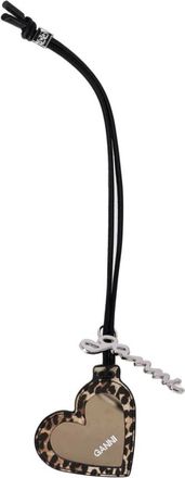 Ganni Femme, Sacs, Brun, Taille: ONE Size Bou Heart Mirror