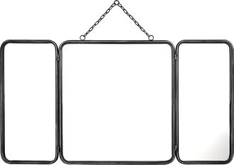 Vente-Unique Spiegel Vintage-Stil - 60 x 112 cm - Grau metallic - Cerrone