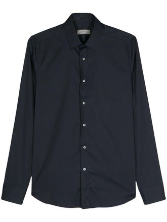 Canali Hemd mit klassischem Kragen - Blau