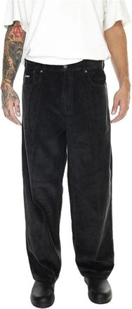 Obey Homme, Pantalons, Noir, Taille: W32 Straight Pantalons