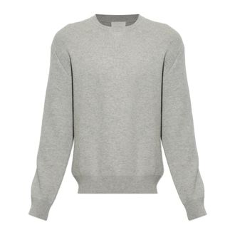 Lisa Yang Cashmere Sweater Edmond - - Knitwear - Herren - Grau - XL