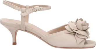 Thea Mika Sandaletten mit Absatz - Sandalen - Gr. 37 (EU) - in Creme - f&uuml;r Damen