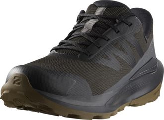 Salomon Elixir Tour wasserdichte Herren Wanderschuhe, Optimaler Komfort, Angenehmes Laufgefühl, Wetterfest, Black, 42 2/3