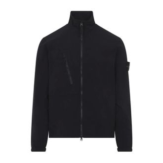 Stone Island Homme, Vestes, Noir, Taille: XL Chemise en polyamide