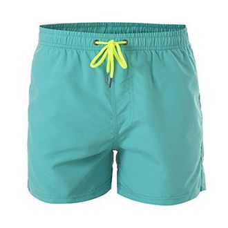 Generico Short de bain pour homme de sport plage short de bain hawa&iuml;en bermudes d&eacute;t&eacute; maillots de piscine avec poches de vacances boxer mer doublure en maille r