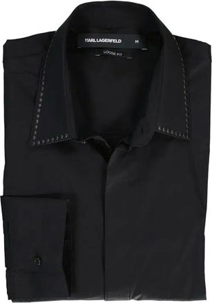 Karl Lagerfeld Herren Hemden schwarz