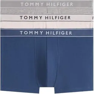 Tommy Hilfiger Lot de 3 cale&ccedil;ons en coton m&eacute;lang&eacute;