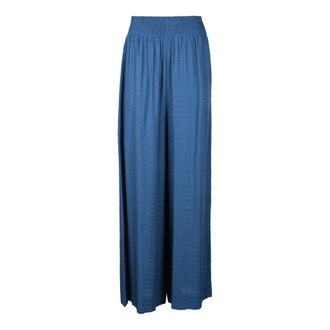 Attic and Barn Femme, Pantalons, Bleu, Taille: 38 FR Pantalone Largo
