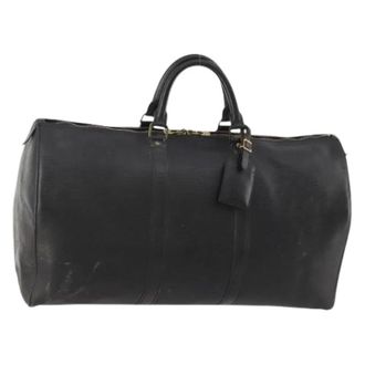 Louis Vuitton Sac Boston Vintage Epi Pre-owned - Femme - Pre-owned - Noir - Taille: ONE Size