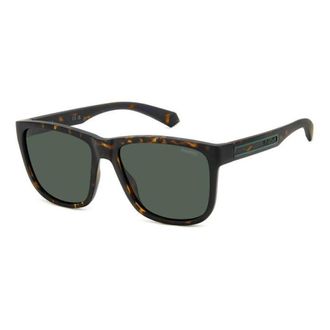 Polaroid Homme, Accessoires, Brun, Taille: 57 MM Lunettes de soleil tendance avec haute protection UV