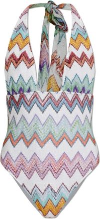 Missoni Femme, Maillots de bain, Multicolore, Taille: 36 FR Maillot de bain une pi&egrave;ce avec fil lurex