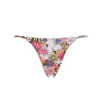 Agua Bendita Bestickter Bikini-Boden mit Blumendesign - - Swimwear - Damen - Mehrfarbig - L