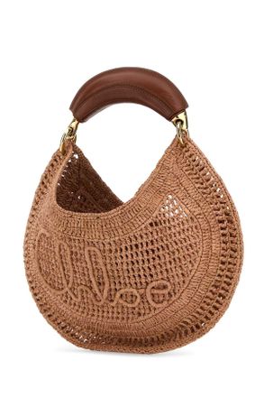 Chlo&eacute; Summer Banana Shoulder Bag - Beige