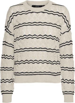 Vero Moda VMBELLA LS O-Neck Pullover GA Boo