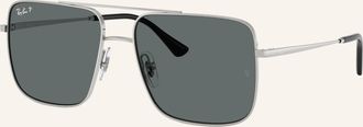 Ray-Ban Sonnenbrille rb3758 silber