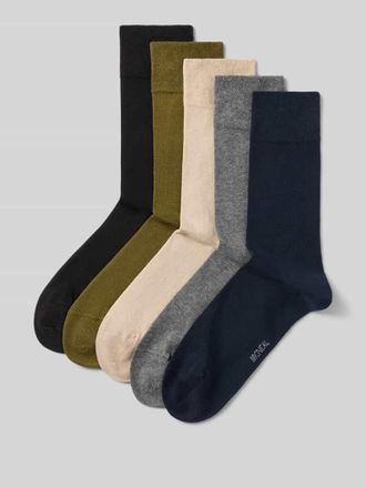 Mc Neal Socken im 5er-Pack mit gerippten B&uuml;ndchen