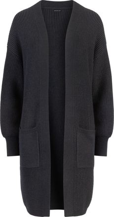 Apart Fashion APART Lange Strickjacke mit aufgesetzten Taschen, Nachtblau, 44/46