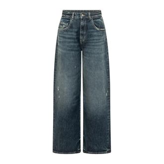 Icon Denim Los Angeles Poppy Wide Leg Jeans - Femme - Jeans - Bleu - Taille: W29