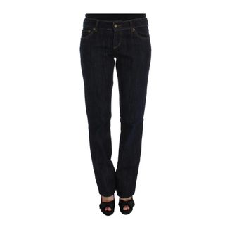 Roberto Cavalli Klassische Straight Fit Blaue Jeans - - Jeans - Damen - Blau - W26