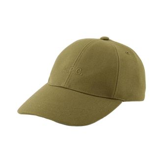 A.P.C. Khaki Baumwoll Charlie Hut - - Accessories - Damen - Gr&uuml;n - 58 CM