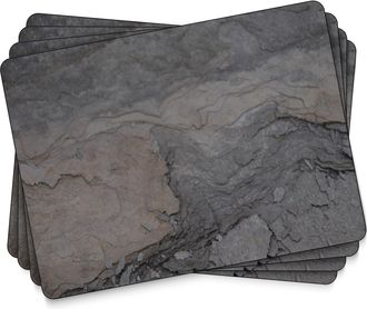 Portmeirion Pimpernel Midnight Slate Tischunterlage 4 St&uuml;ck (s)