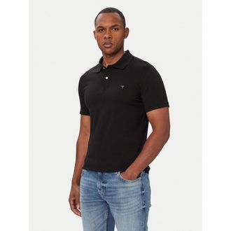 Guess Poloshirt M6YP66 K4394 Schwarz Extra Slim Fit