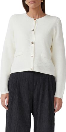 s.Oliver Cardigan aus Baumwollmix mit Ziertaschen