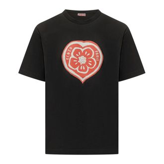 Kenzo Boke Heart T-Shirt - - Tops - Herren - Schwarzk - L