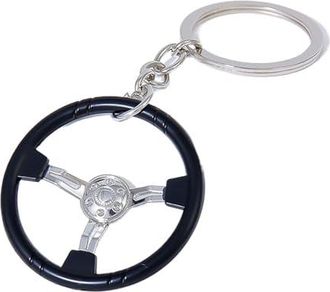 Generic Pendentif porte-cl&eacute;s de volant, porte-cl&eacute;s en m&eacute;tal pour volant | Porte-cl&eacute;s de roue de voiture en alliage de zinc de d&eacute;coration de sac &agrave; dos,Porte-cl