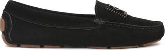 Kazar Bequeme Wildledermokassins in Schwarz - - Shoes - Damen - Schwarzk - 37 EU